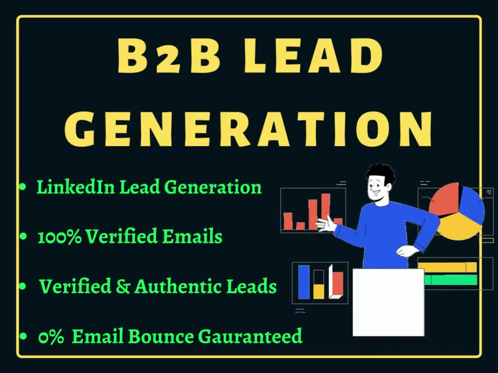 B2b lead generation, linkedin lead, email list building | Upwork