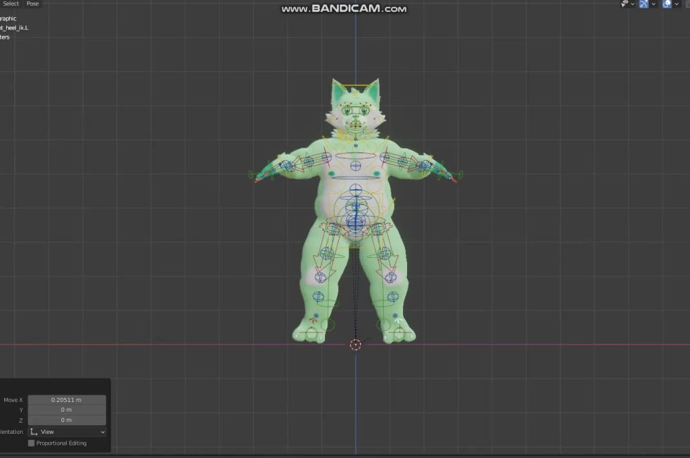 Your 3D character rigged in BLENDER | Upwork