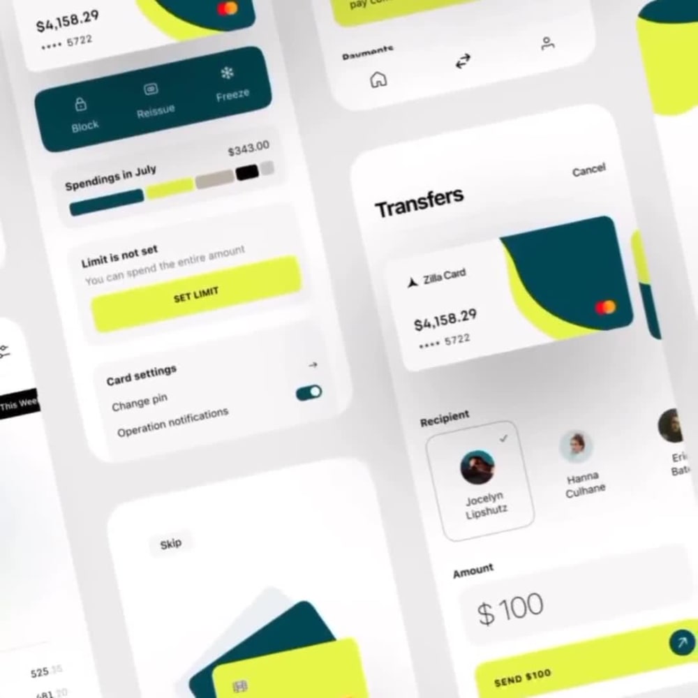 A mobile app design, UI UX design, mockups, top user interface to ...