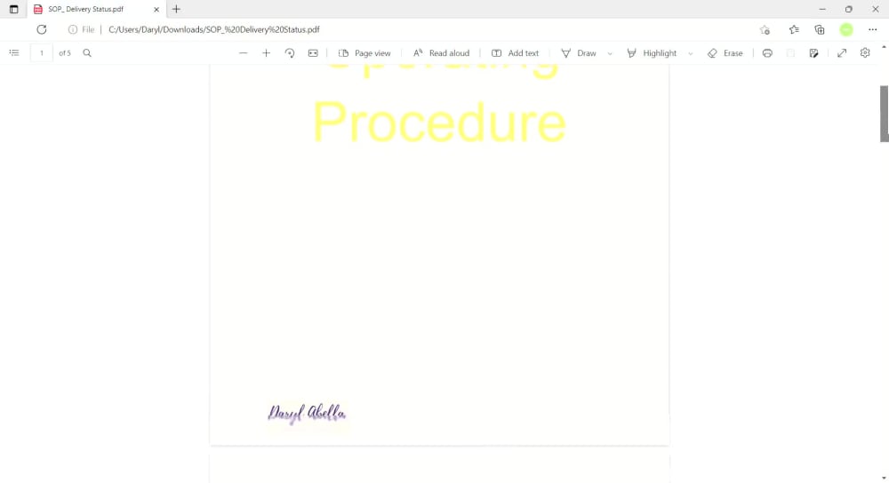 A customized SOP and process map-out for small, e-comm businesses | Upwork