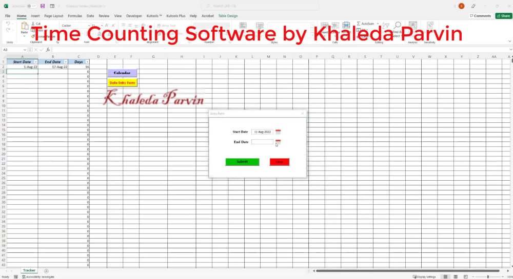 An amazing Excel Data Entry Form with Functionality | Upwork
