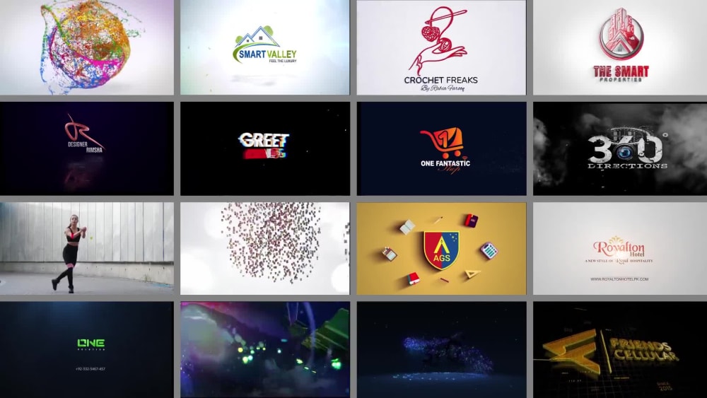 A unique custom logo 3d mockup and animation video | Upwork