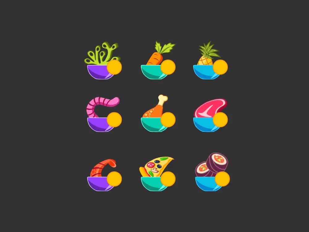 2D Game Elements Graphics Asset (Vector/Raster) | Upwork