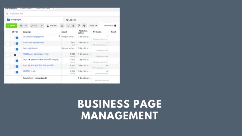 Professional Business/Personal social media page setup and Management ...