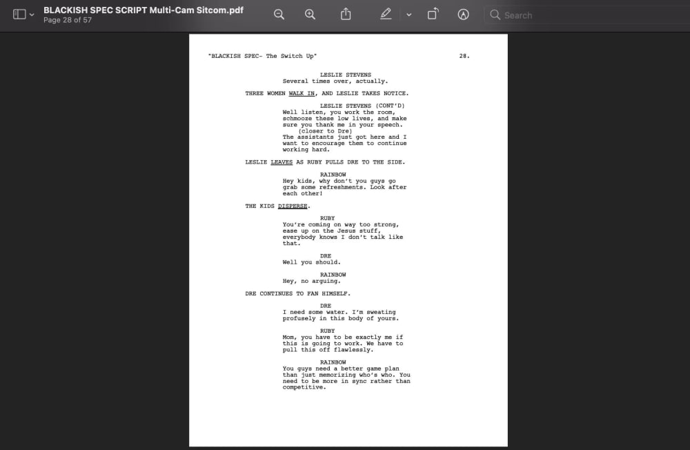 An award-capable, industry-standard script in your chosen format. | Upwork