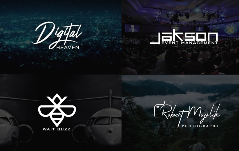 A Photography, Wedding, Signature and Monogram Logo Design | Upwork