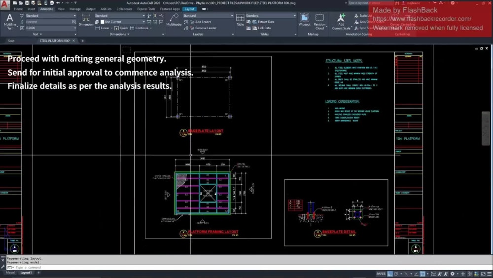 Detailed Steel Frame Structure Package | Upwork