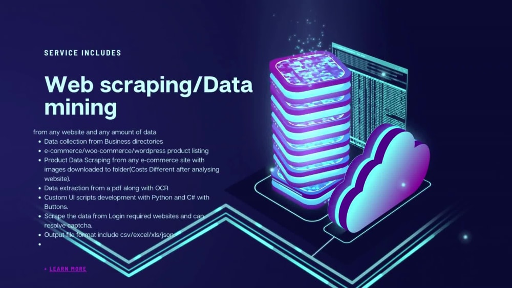 Scraped data by doing data scraping and mining data from websites | Upwork