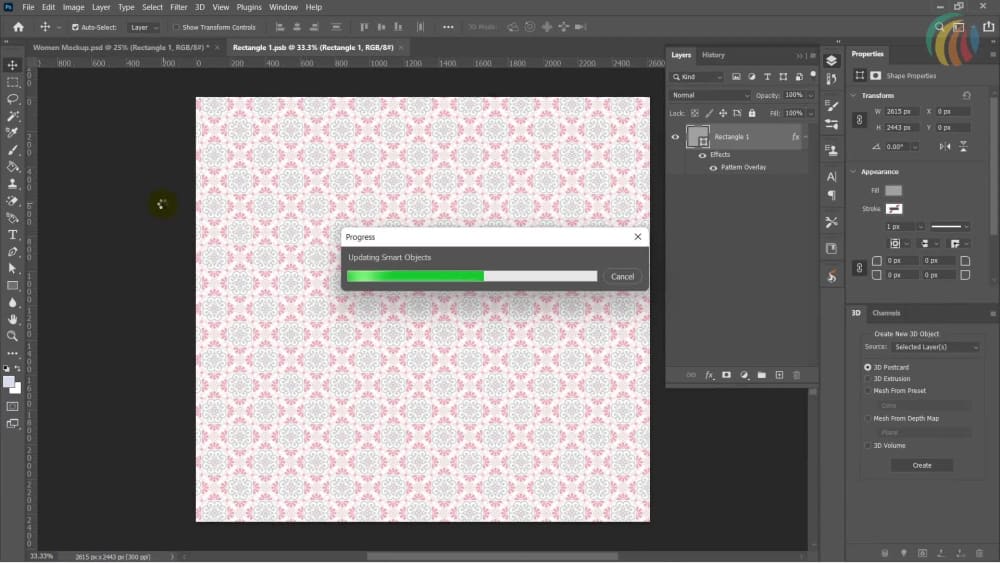 A custom PSD Women dress mockup to apply your fabrics | Upwork