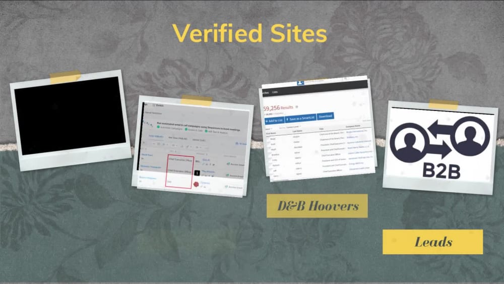 B2B Lead Generation, DNB Hoovers, LinkedIn, Researcher, Contact List ...