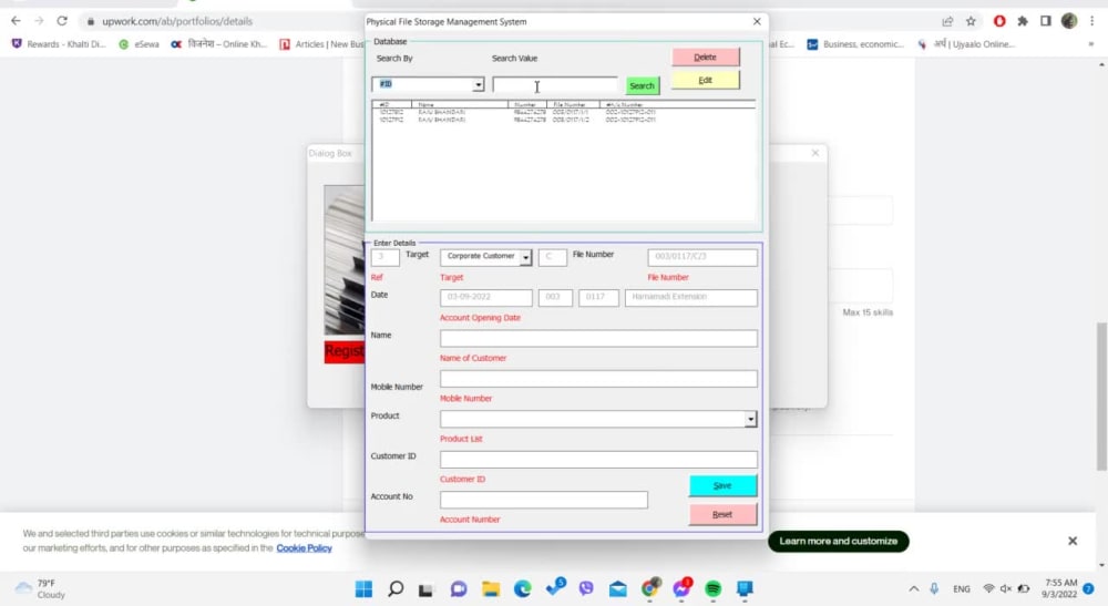 An amazing File Indexing System | Upwork