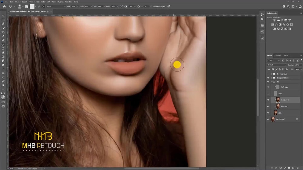 High-end retouched image and hair retouching | Upwork