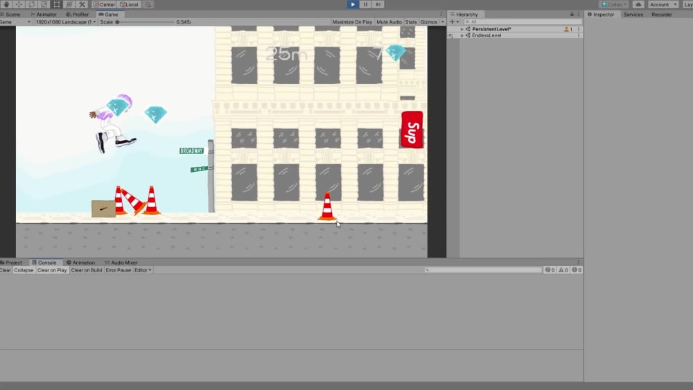 A 2d jump and run endless runner game | Upwork