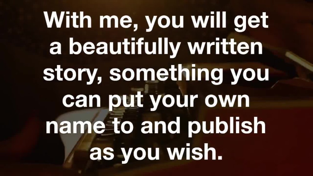 Awe-striking ghostwriting alongside a cover page\mock-up design | Upwork