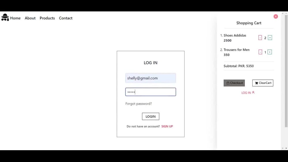 A ecommerce, marketplace website with javascript, react and node js | Upwork