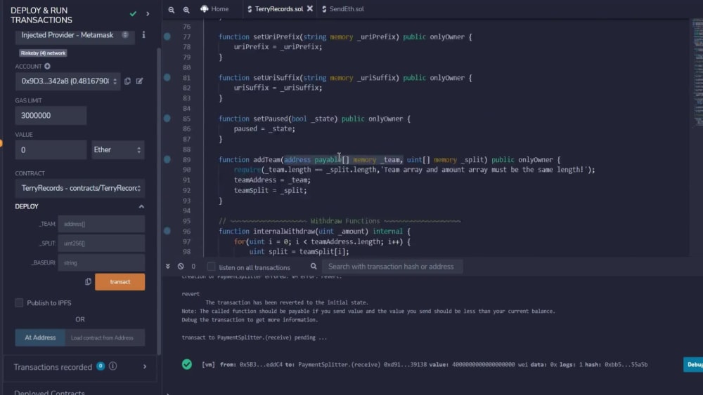 Low gas consuming smart contract for your NFT Collection | Upwork
