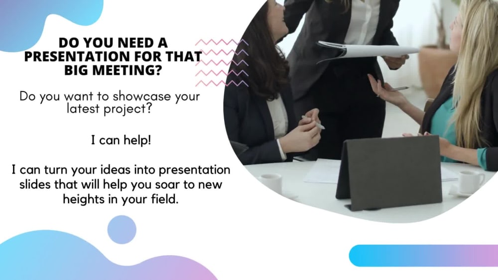 A PowerPoint presentation to show off your business or project | Upwork