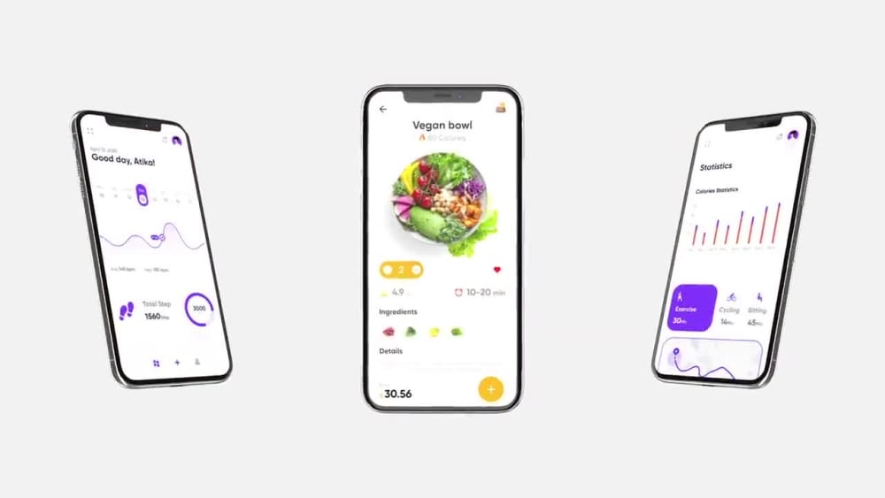 Designed modern app UI and interactive prototype | Upwork