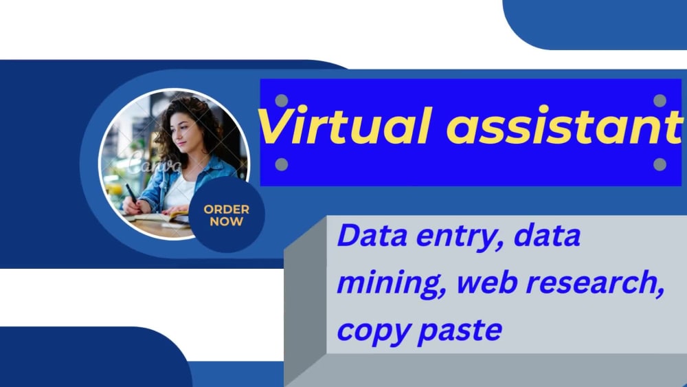 Virtual assistant for data entry, data mining, web research, copy paste | Upwork