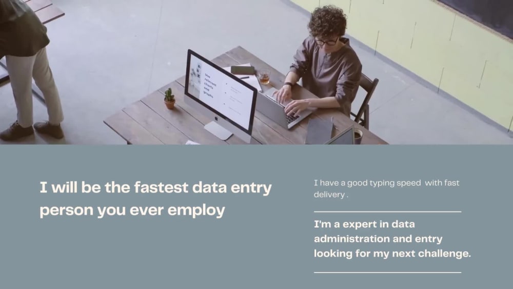 The fastest data entry person you ever employ | Upwork