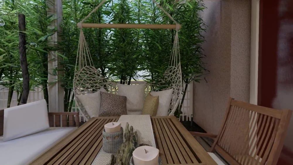 A residential yard 3D design | Upwork