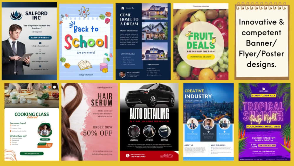 Exclusive reusable and interesting Canva pro templates | Upwork