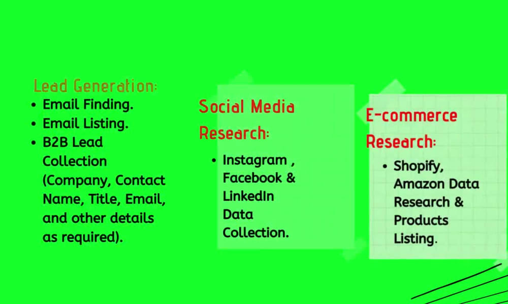 The best virtual assistant for data entry, web search, & lead generation | Upwork