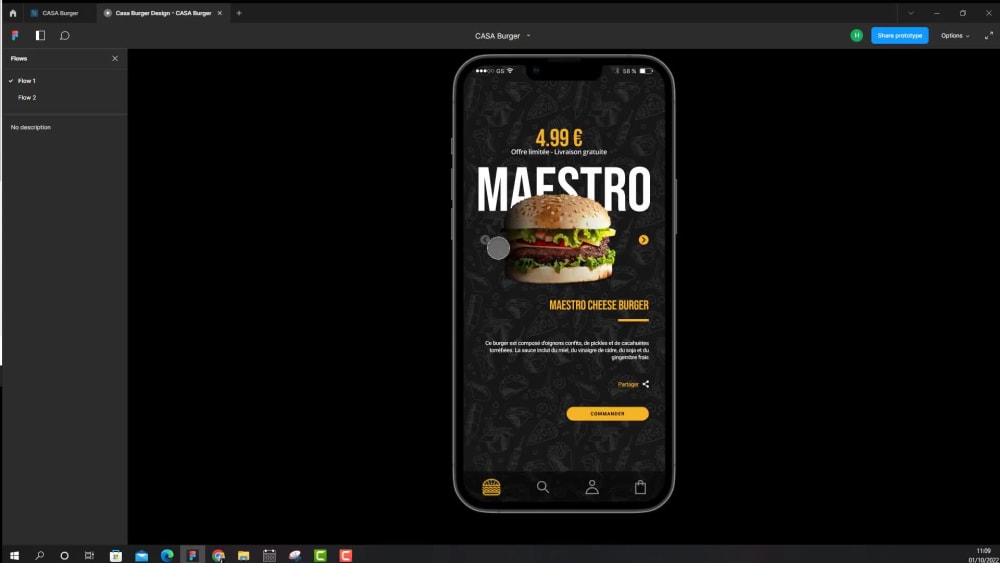 A web or mobile application prototype with modern UI/UX in FIGMA | Upwork