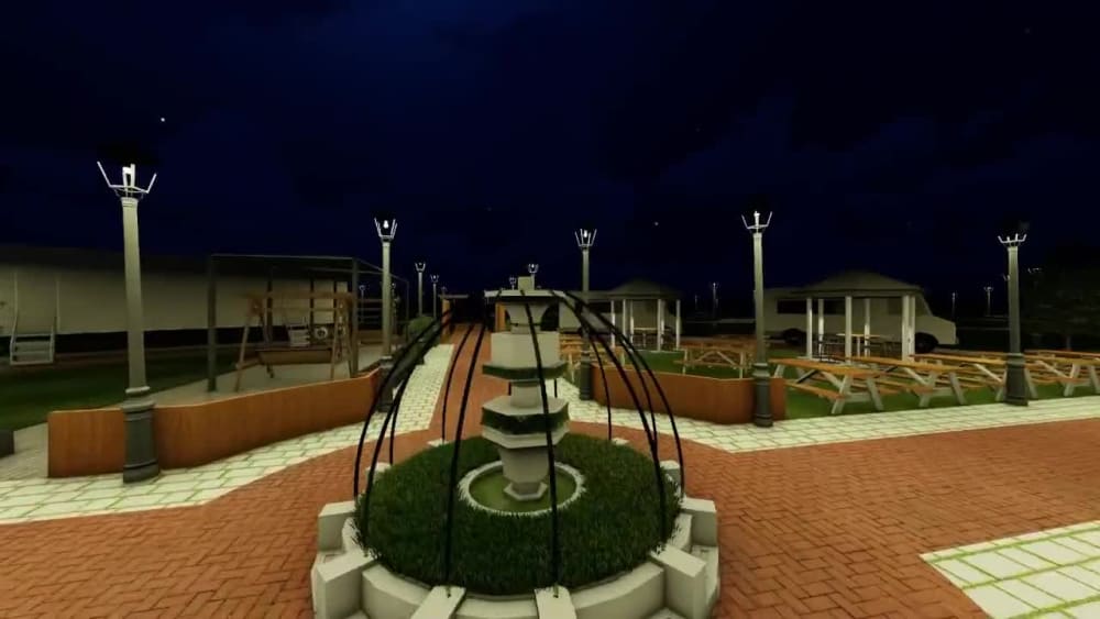 RV Park/ Mobile home /Trailer park designed (Plan, Landscape)(2D+3D ...