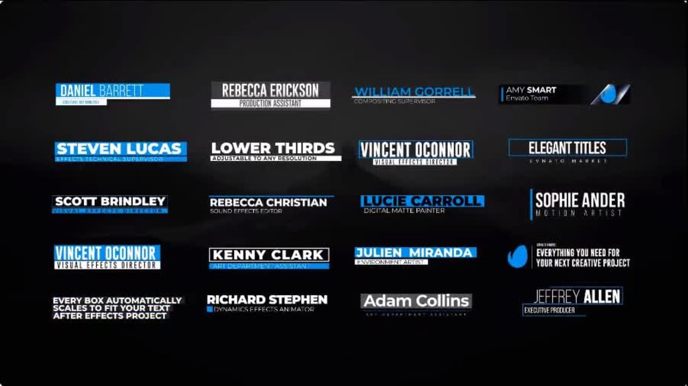 Attractive lower-third animation for your branding videos | Upwork