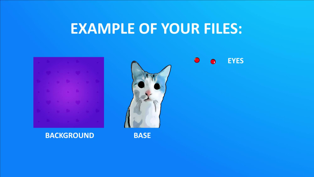 10,000 nft variations with rarity of your trait layers (EXPORT) | Upwork
