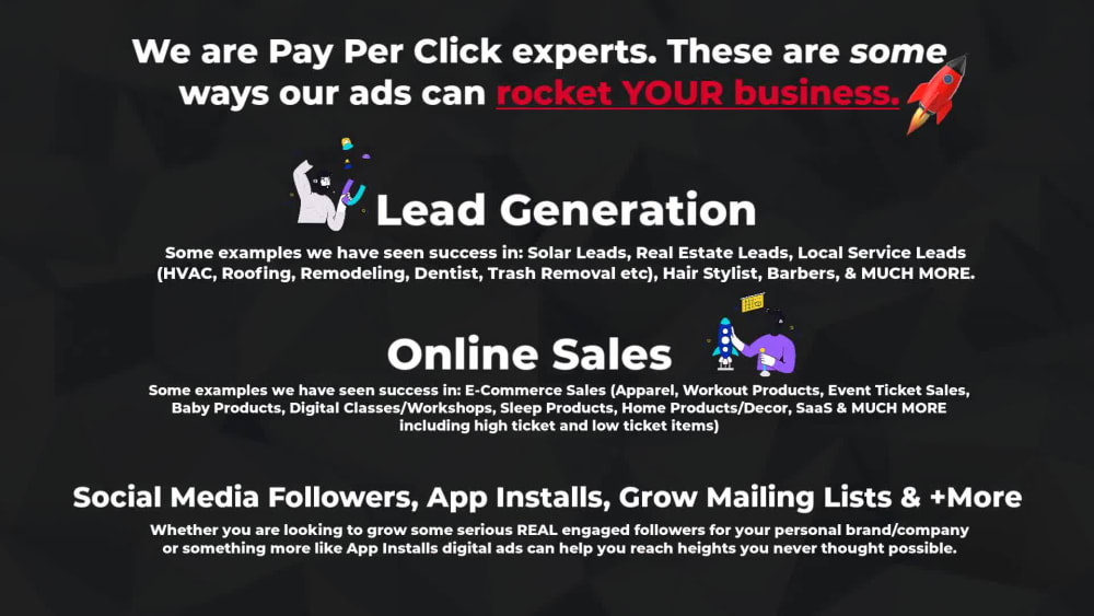 Leads, Sales Expert Digital Ad (PPC) Setup & Management For Your ...
