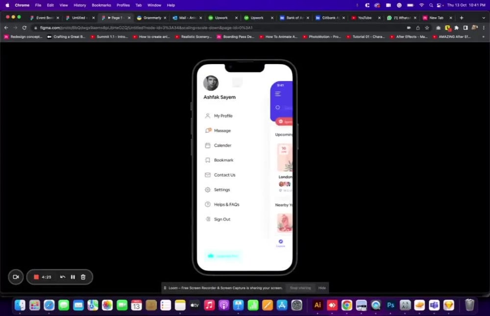 A great click through prototype Mobile App. | Upwork