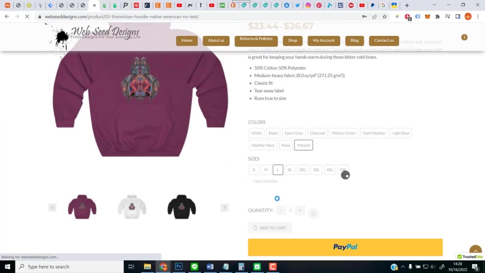 A complete POD eCommerce store linked to either Printful or Printify ...