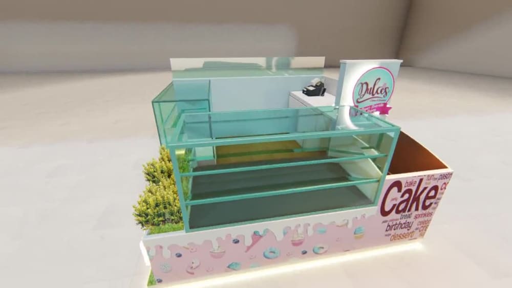 A very appealing kiosk design | Upwork