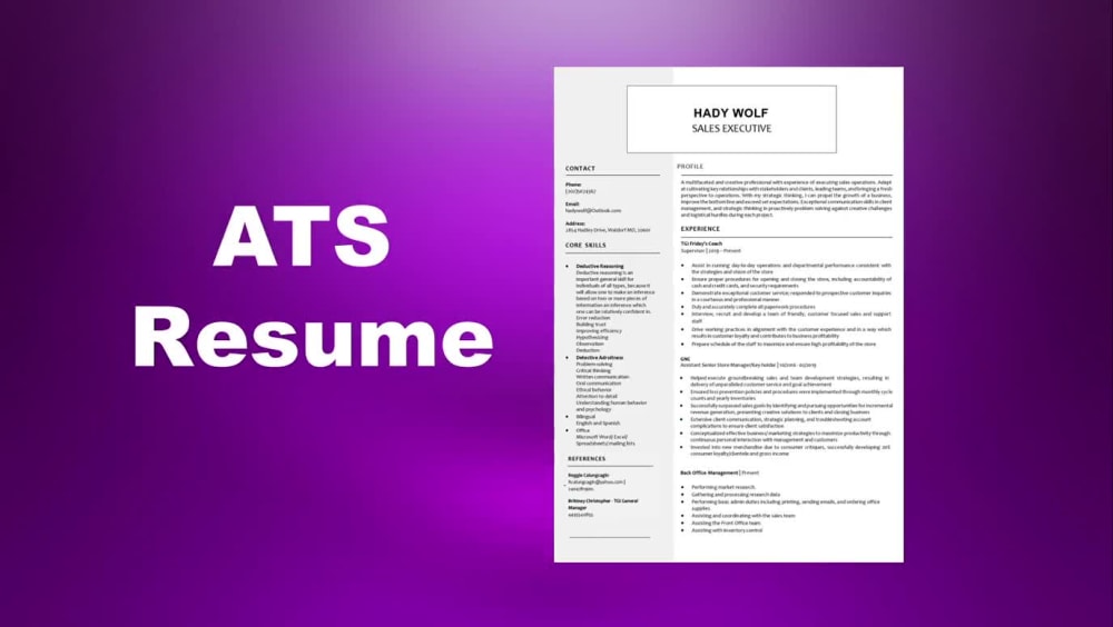 Professional resume, CV writing service | Upwork