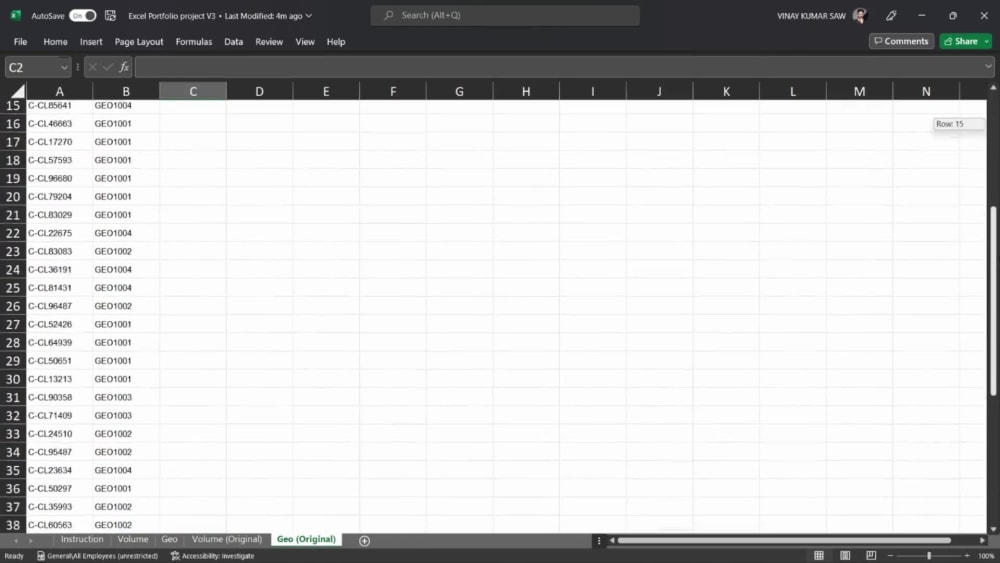Data Cleaning with Excel Expert | Data Wrangling | Upwork