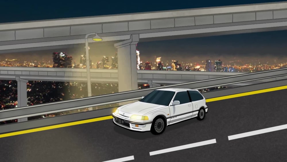 Amazing animated rolling car illustration | Upwork