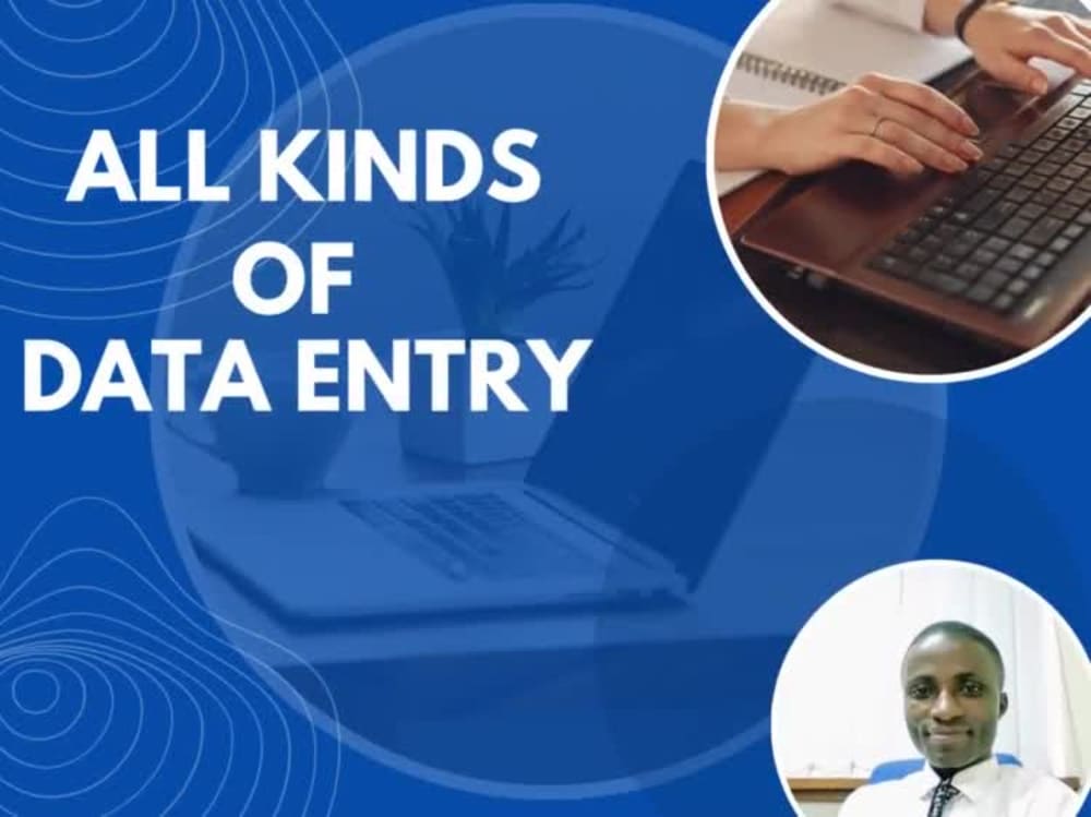 A precise data entry, manual typing, and convert PDF to Word and Excel | Upwork