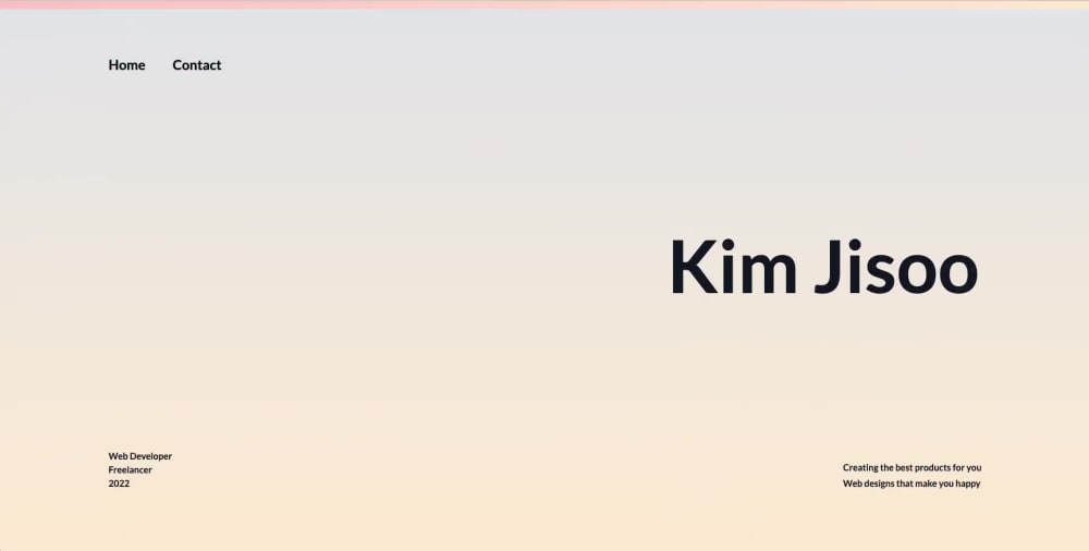 A Simple Website With Sliding Pages Effect | Upwork