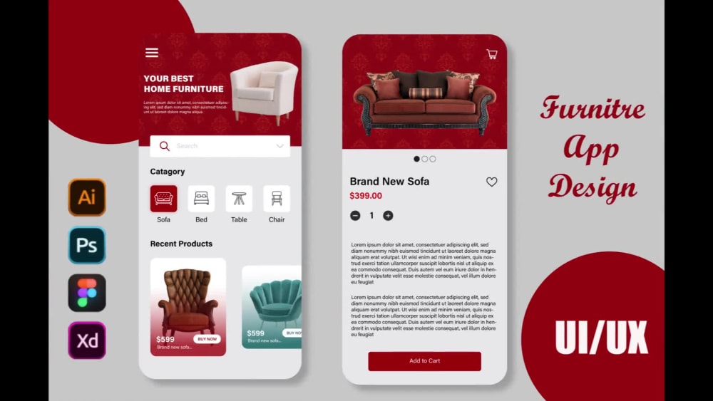 Professional UI/UX design For WEB & Mobile Application Design | Upwork