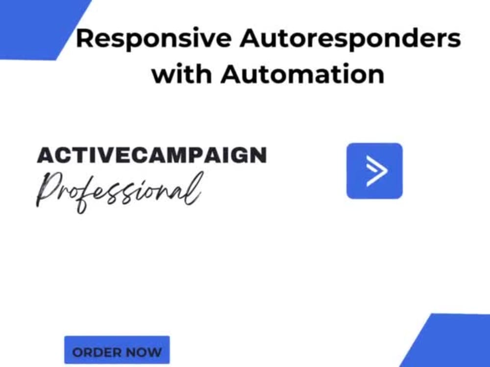 Activecampaign responsive Autoresponders with Automations | Upwork