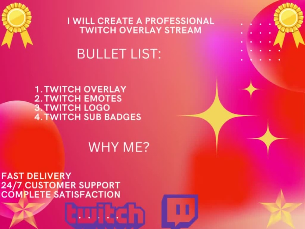 An Outstanding Twitch Overlay Stream Package Upwork