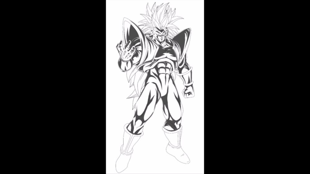 An Amazing Dragon Ball Custom Portrait | Upwork