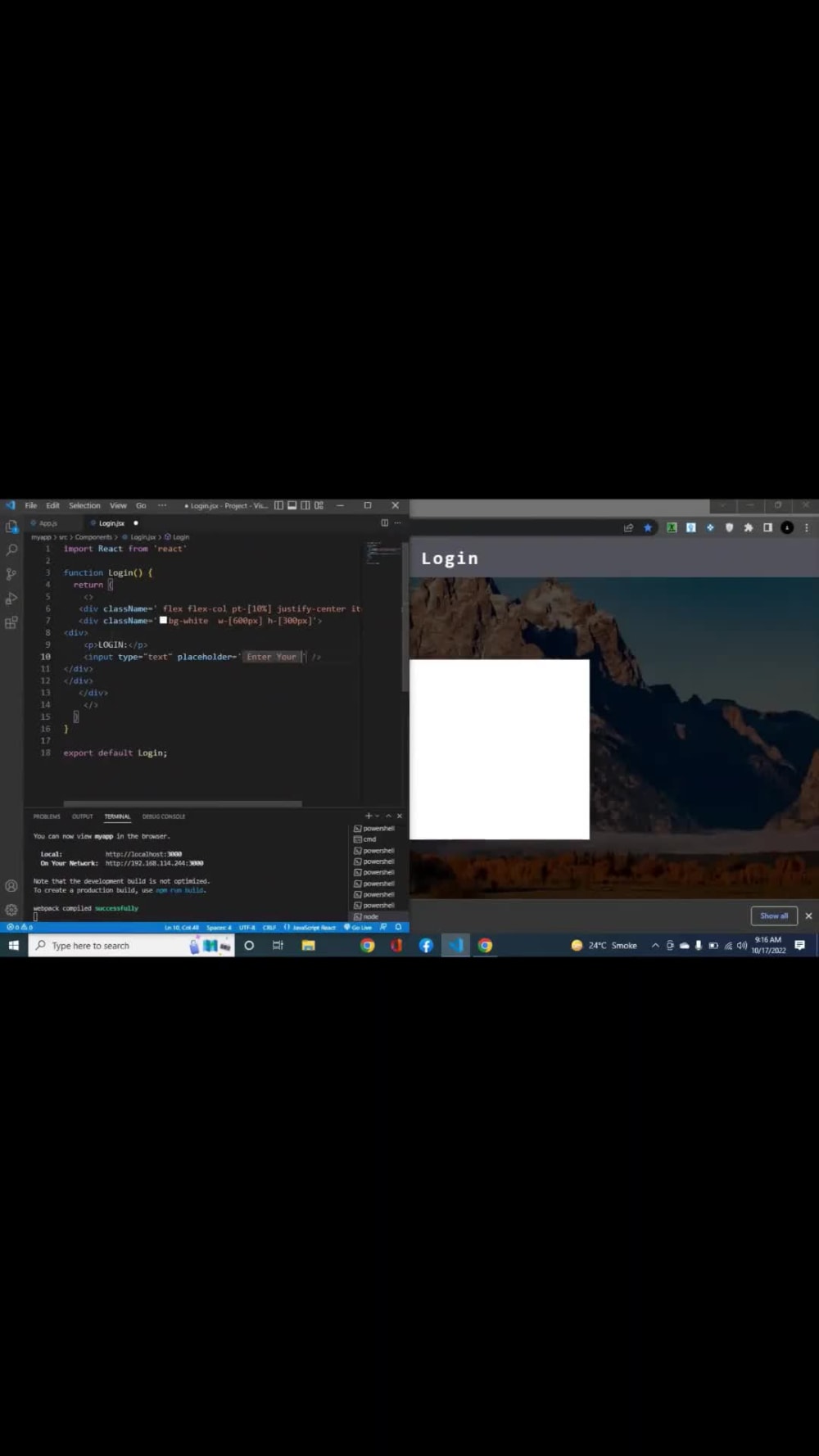 React Js React Developer Tailwind Css Front End Developer Upwork