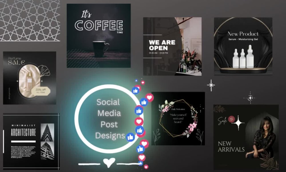 Unique & Professional Social Media designs for your business | Upwork