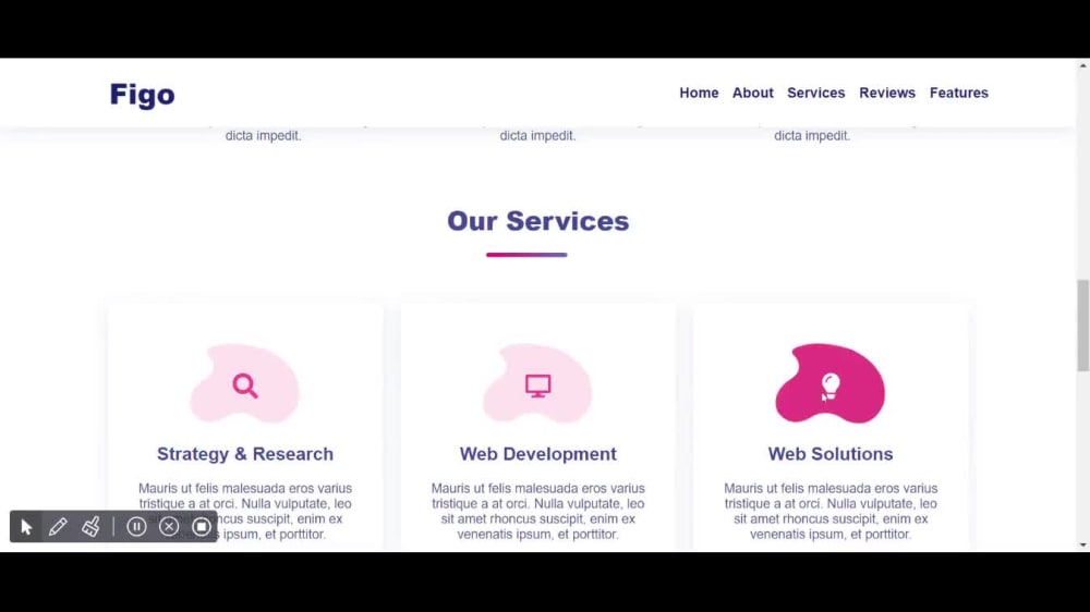 Responsive React Web Application Upwork