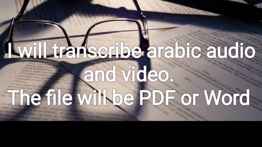High Best service in copying to Arabic | Upwork