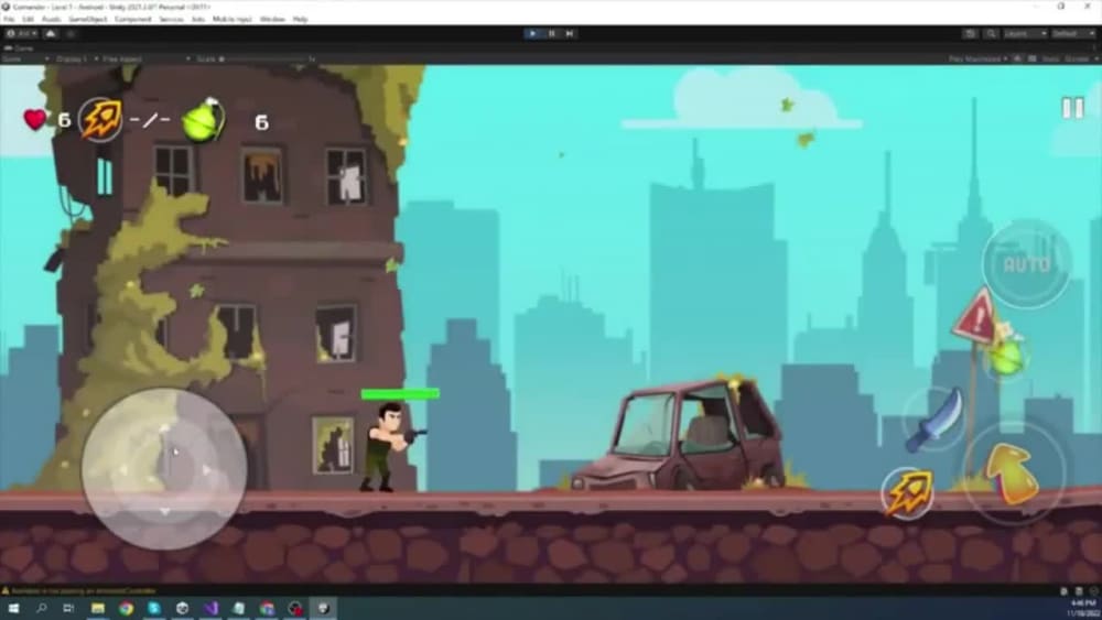 2d Platformer Game according to your Design and Requirment | Upwork
