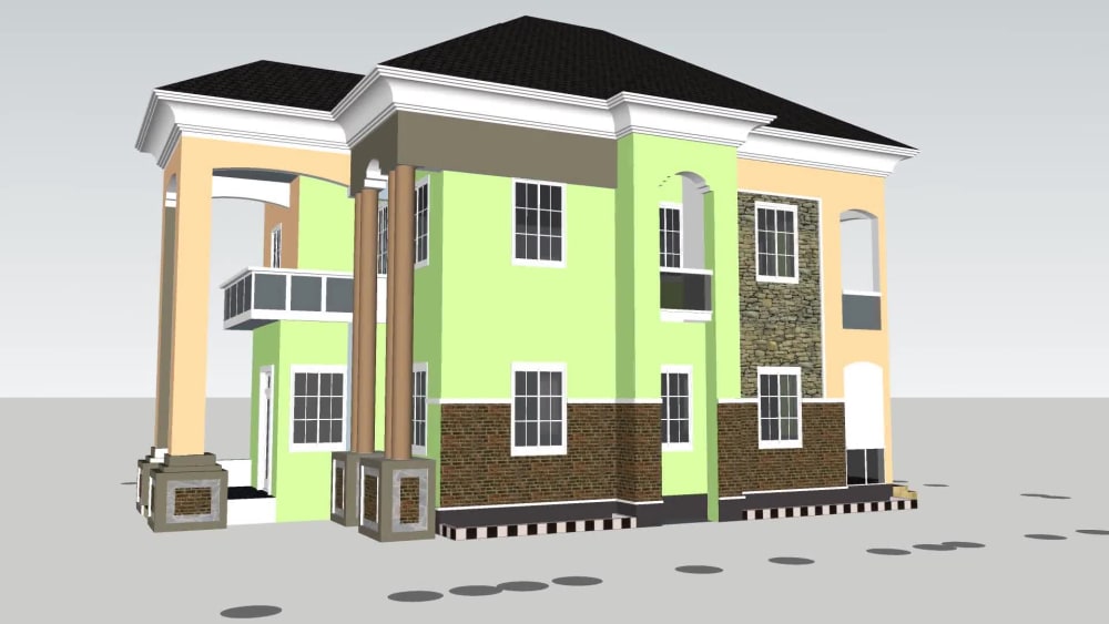 A modern residential and commercial building | Upwork